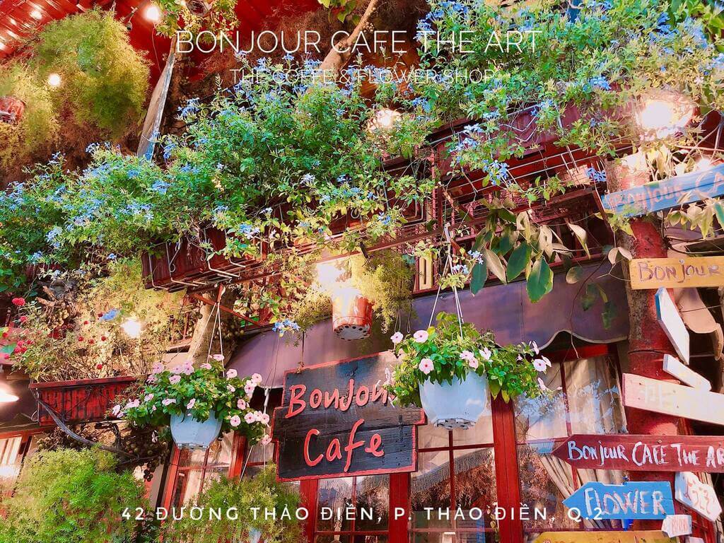 Bonjour Cafe The Art - Khoe Quán