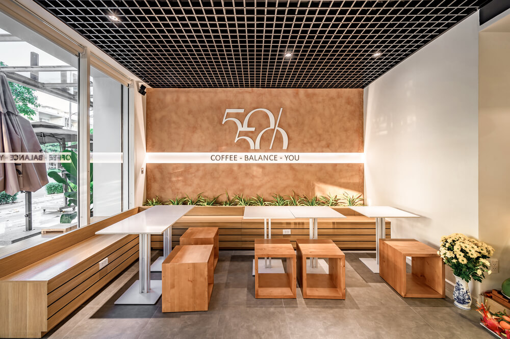 50/50 Coffee Tea - Khoe Quán